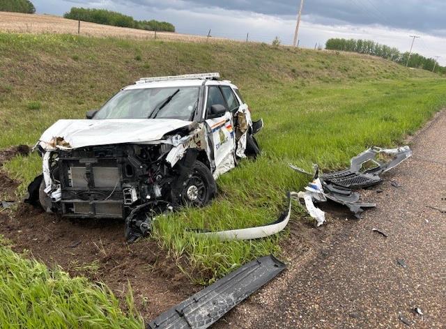 Police vehicle rammed outside of Neilburg - WestCentralOnline: West ... Police vehicle rammed outside of Neilburg - WestCentralOnline: West ...